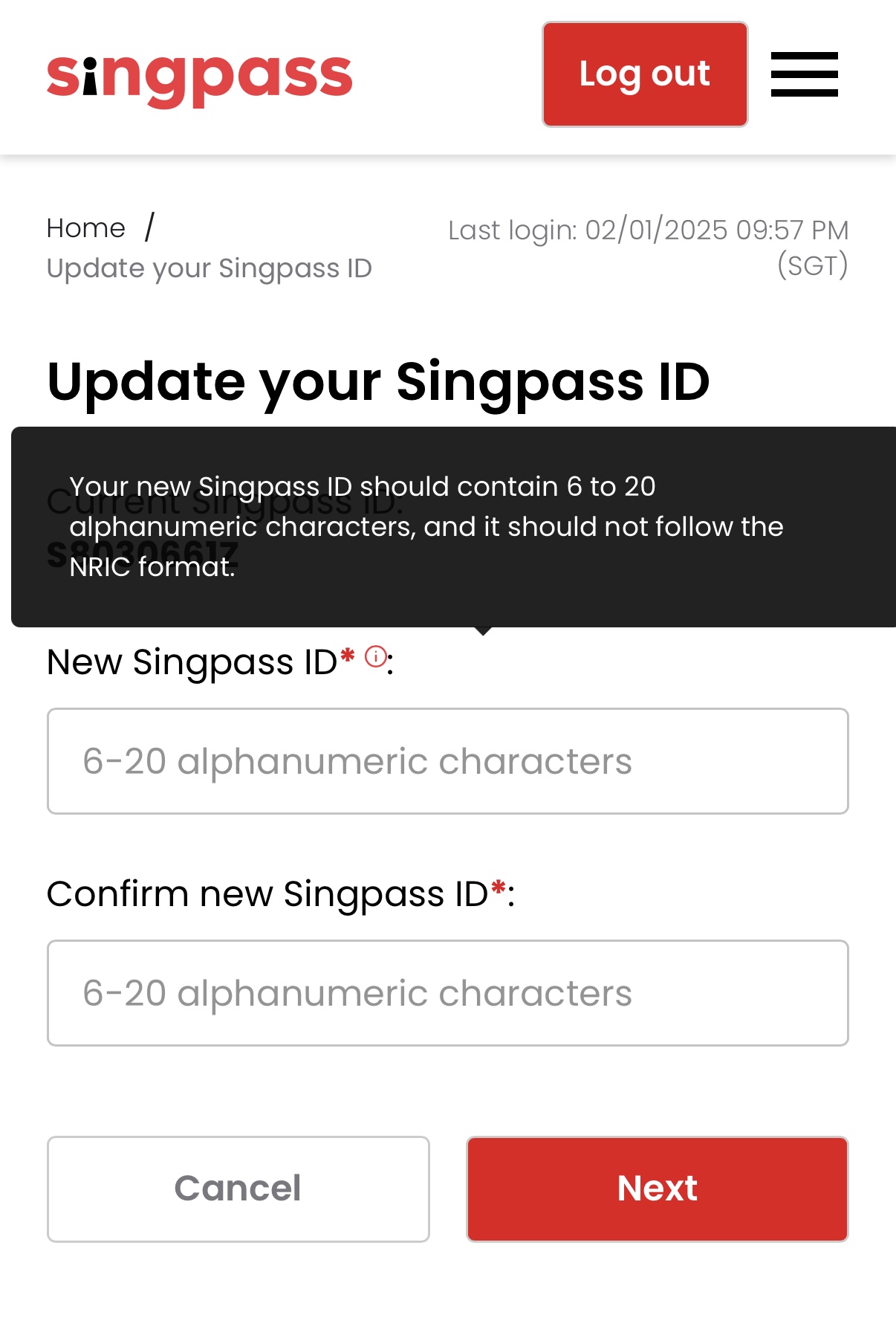 How to change your Singpass ID – DeeKay Dot SG